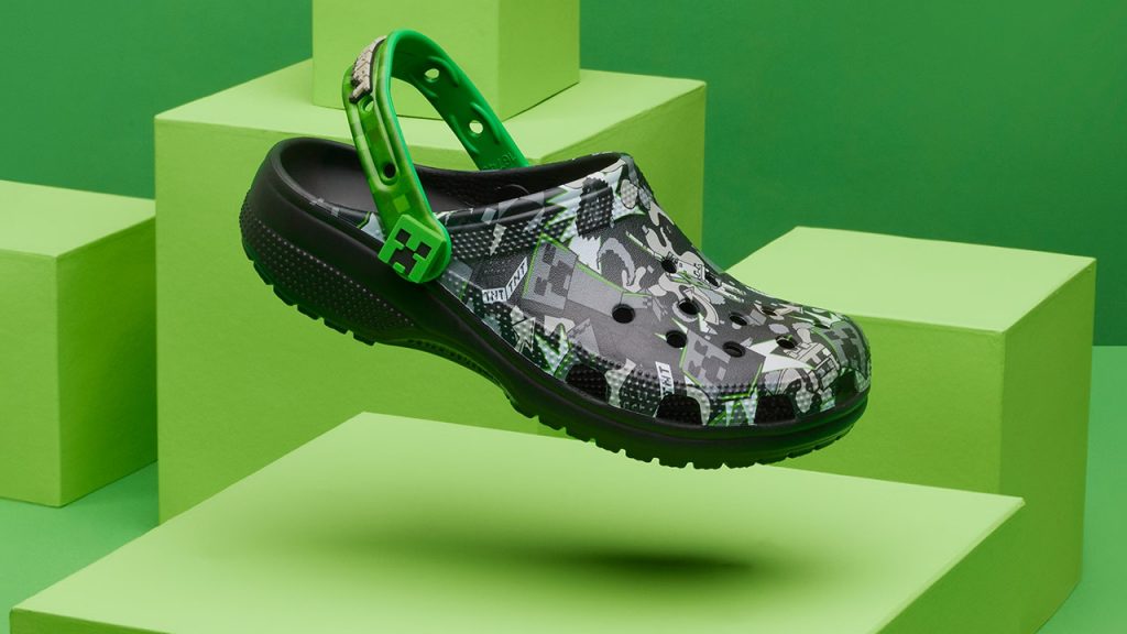 Minecraft x Crocs : lancement de la gamme (chaussures, pins et goodies ...