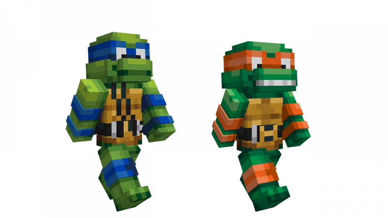 Minecraft Bedrock : nouveau DLC Teenage Mutant Ninja Turtles disponible ...