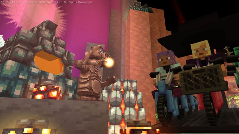 Minecraft Bedrock : le DLC "Universal Studios Experience" est enfin ...