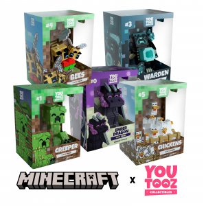 Nouvelles figurines à collectionner Minecraft Youtooz disponibles à la ...