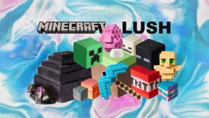 Nouvelle collection Minecraft x LUSH : des bombes de bains et un DLC ...