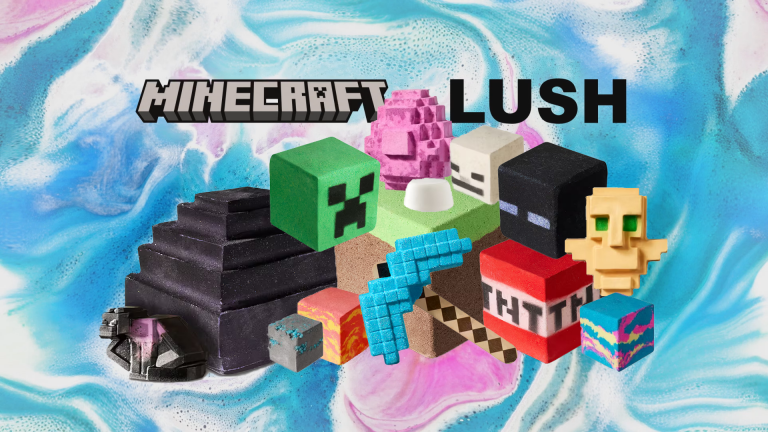 Nouvelle collection Minecraft x LUSH : des bombes de bains et un DLC ...